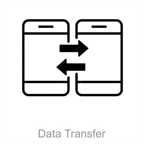 Premium Vector Data Transfer