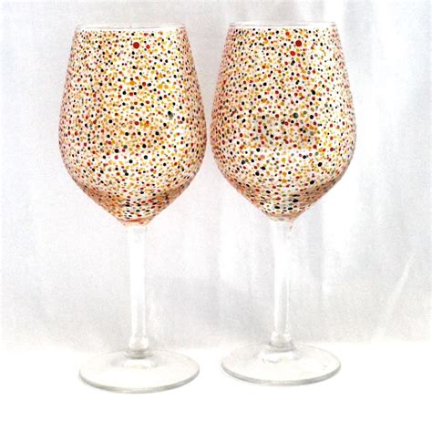 Polka Dot Glasses Etsy