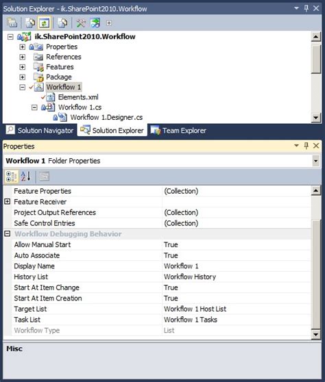 Walkthrough Creating A Simple Sequential Workflow With A Custom Task Form In Sharepoint 2010