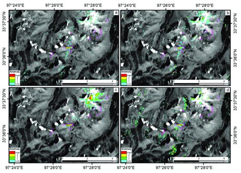Density Slice Results Of A Ace B Cem C Sam And D Sambm