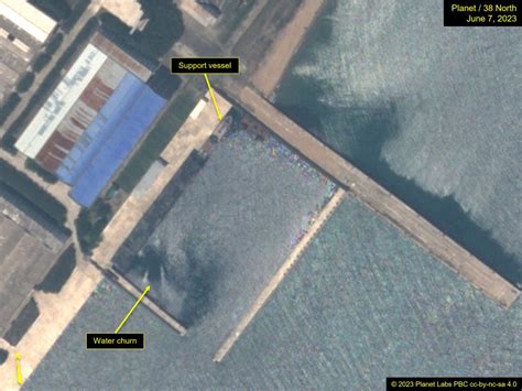 Sinpho South Shipyard The Sinpo Class Submarine Moved To Drydock 38