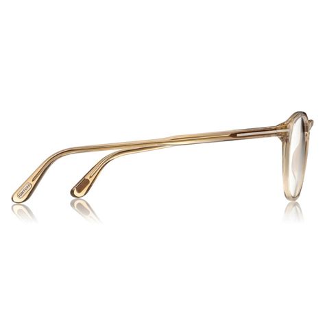 Tom Ford Round Optical Glasses Round Optical Glasses Opal Honey
