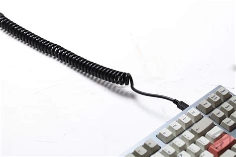 Coiled Cable Mechanical Keyboard Usb Cable Mini Micro Type C Pc Master Race Ebay