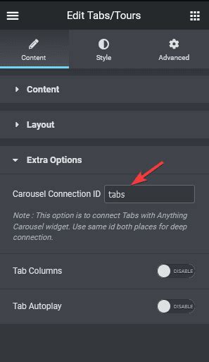 How To Connect A Carousel With Tabs In Elementor The Plus Addons For Elementor