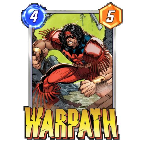 Warpath Jim Lee Marvel Snap Card Variant Marvel Snap Zone