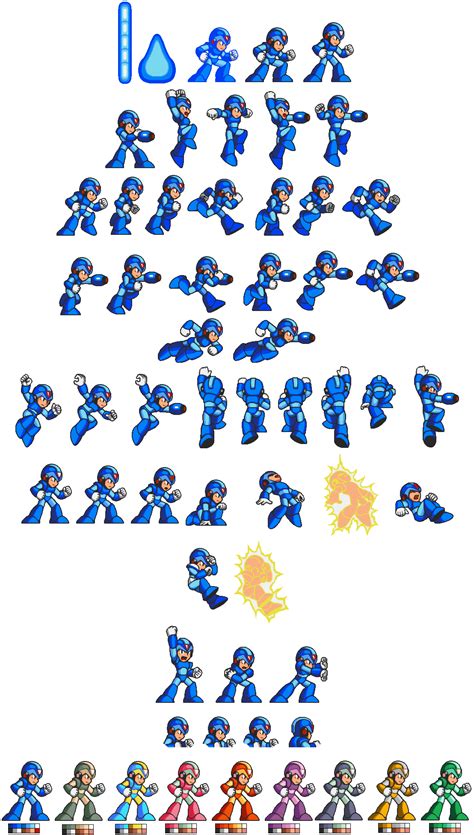 Megaman X Sprites