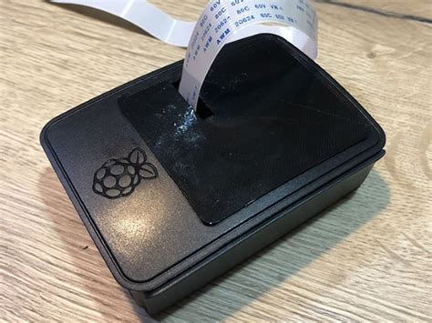 3d printed lid with a camera cable hole for the official raspberry pi case inspect my gadgets