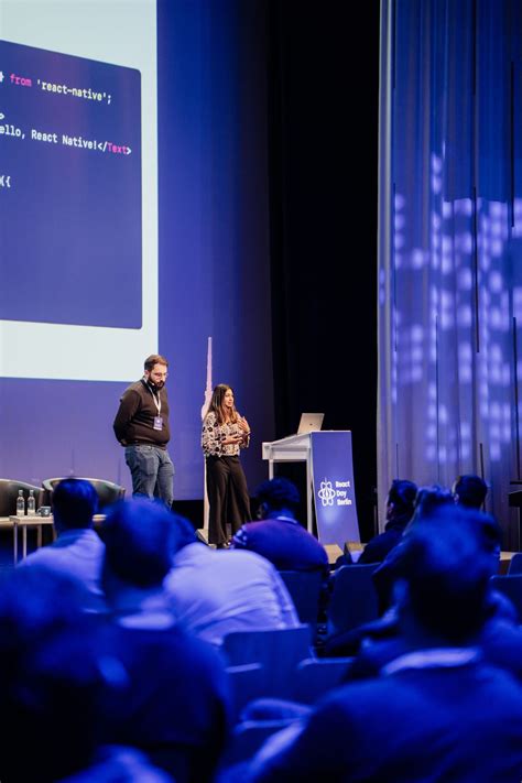 React Day Berlin On Linkedin Thank You For Your Talk Mohammad Javad And Anisha Malde⭐️
