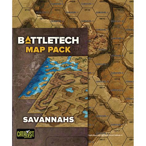Battletech Map Pack Savannah Games And Stuff