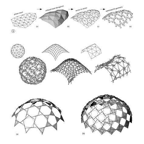 Timber Reciprocal Frame Parametric House