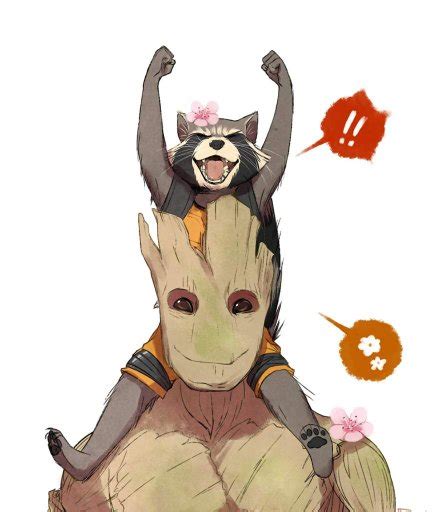Rocket And Groot Wiki Marvel Amino