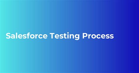 Salesforce Testing Process Eshopsync