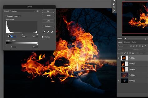 How To Create Realistic Fire In Photoshop Phlearn