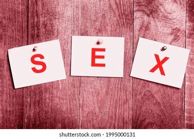 Word Sex Written On Paper Notes Stock Photo Shutterstock