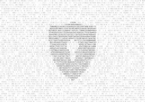 Stream Of Binary Code On Screen Abstract Vector Stock Vector Illustration Of Coding Number