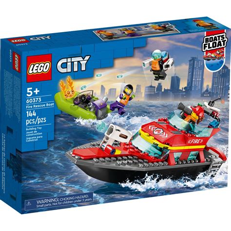 Lego City Fire Rescue Boat 60373 Toys Shop Gr