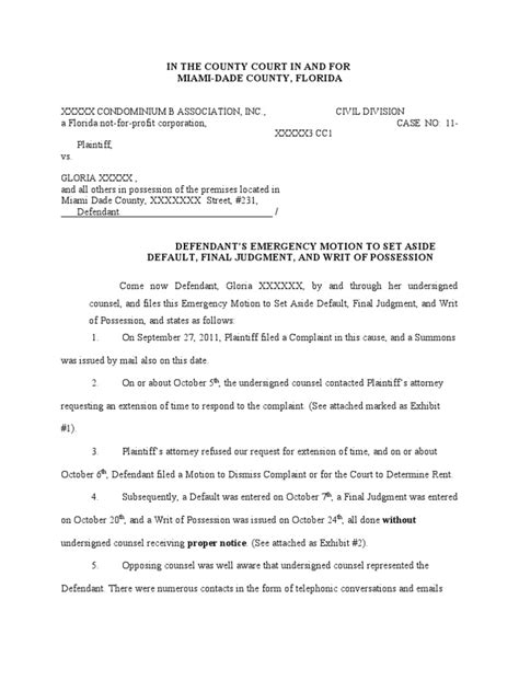 Motion To Set Aside Default1