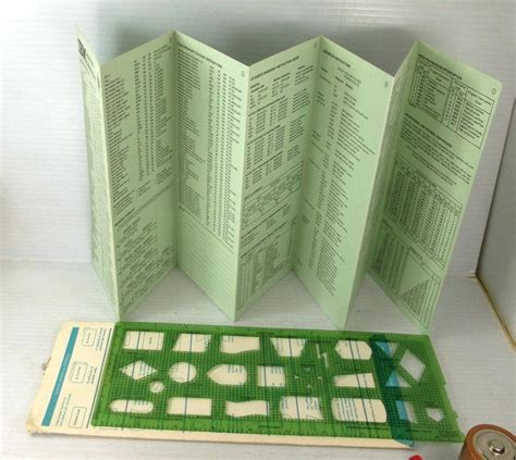 Ibm System 360 Mainframe Computer Reference Data Card And Flow Chart