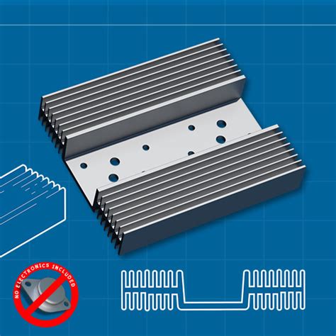 Buy Car Radio Heatsink Online Extruded Aluminium Heatsink