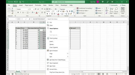 How To Round To The Nearest Whole Number In Excel Youtube