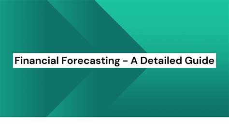 Financial Forecasting A Detailed Guide Crossval