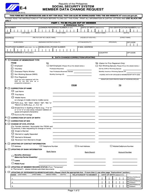 Ph Sss E 4 Form Fill Online Printable Fillable Blank Pdffiller