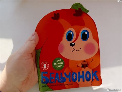 Книга-раскраска "Твой новый друг" Зайчик, Ёжик, Бельчонок. Бобер Михаил ...