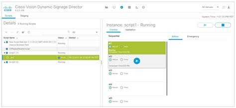 Release Cisco Vision Dynamic Signage Director Operations Guide Working With Event Scripts