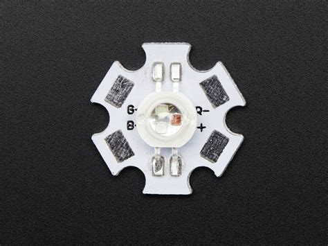 NEW PRODUCT 3W RGB LED Common Anode Adafruit Industries Makers Hackers Artists