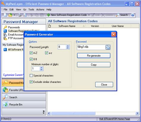 Efficient Password Manager Download