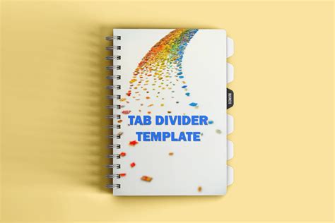 Tab Divider Psd Template Free Template Business Psd Excel Word Pdf