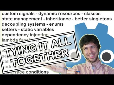 free video godot 4 3d code architecture course in a single video fully explained from