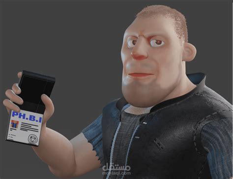 Modelling Cartoon Character مستقل