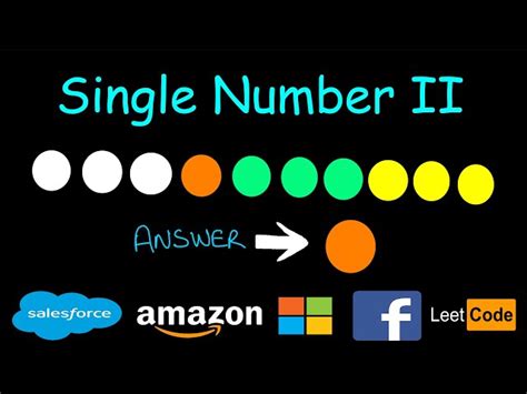 Single Number Ii 4 Methods Leetcode 137