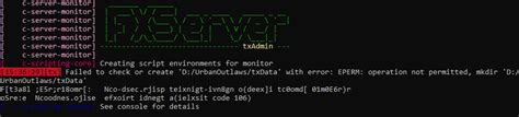 fatal error node js exiting exit code 1 server discussion cfx