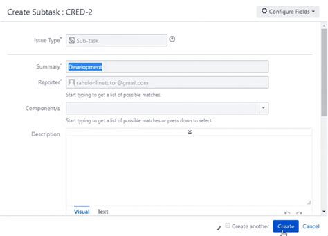 Creating Subtasks And Defining Acceptance Criteria In Jira For User