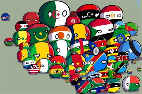Countryballs Africa By Jose11santamari On Deviantart