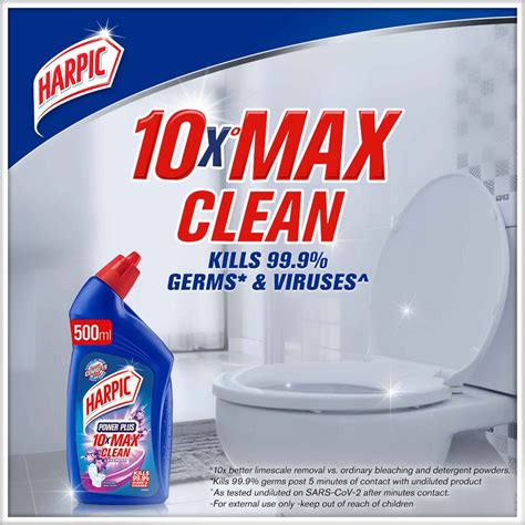 Harpic Lavender Active Cleaning Gel Toilet Cleaner 3 X 500 Ml Online At