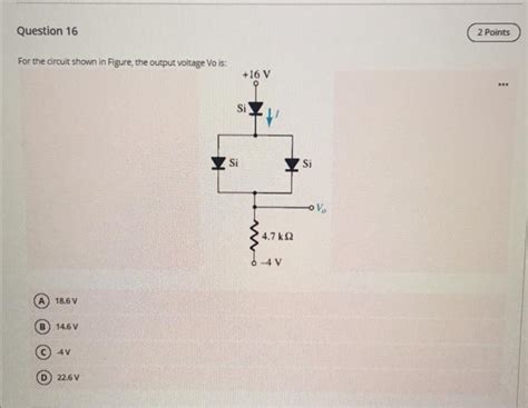 Solved For The Amplifier Circuit Shown In Figure The Chegg