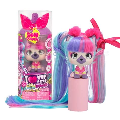 IMC Toys VIP Pets Natty- Bow Power Series - Includes 1 VIP Pets Doll ...