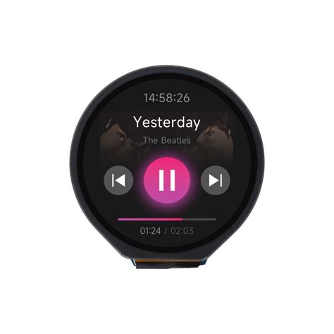 Jual 1 28 Inch Round Lcd Display Module With Touch Panel Shopee Indonesia