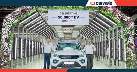 Tata Motors Ev Division Achieves The 50000 Units Production Milestone