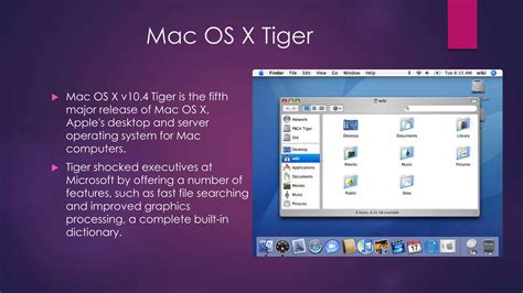 Mac OS Operating System PPTX