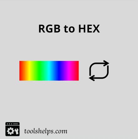 RGB To HEX Tools Help