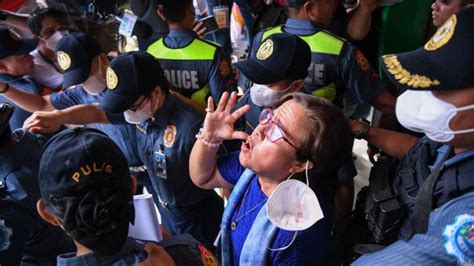 Leila De Lima Philippine Court Dismisses Drug Charge Against Fierce Critic Of Ex Presidents