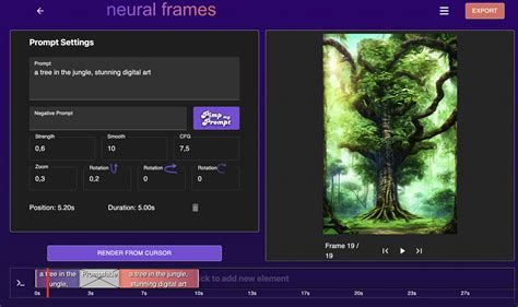 Neural Frames Devpost