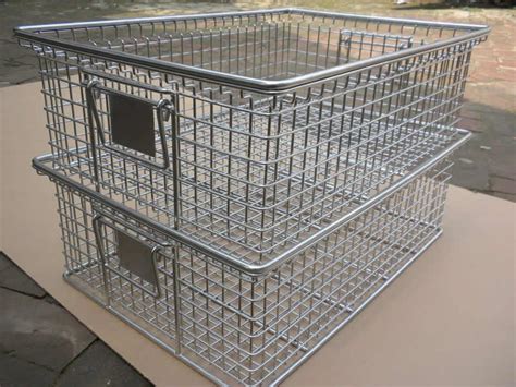Stainless Steel Mesh Basket Anping Chuangzhan Wire Mesh Co Ltd