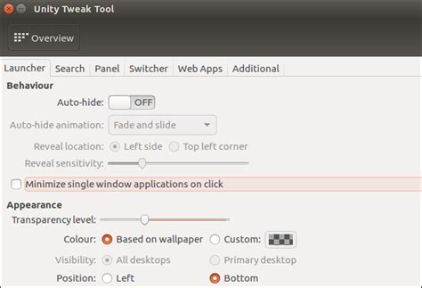 How To Move The Unity Desktops Launcher To The Bottom Of Your Screen