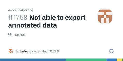 Not Able To Export Annotated Data Issue 1758 Doccano Doccano GitHub