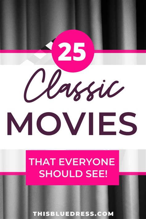 10 Classic Movies To Watch If You Ve Never Watched A Classic Movie